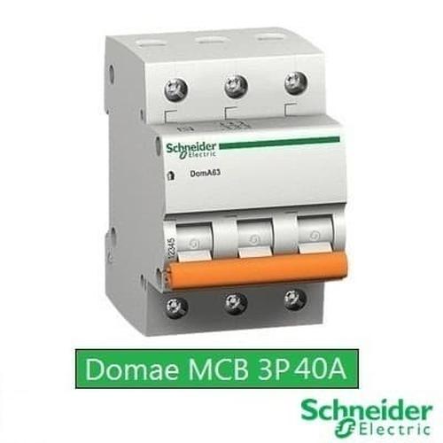 Jual Schneider MCB 3P 40A Domae - MCB 3 Phase 40 Ampere Schneider ...