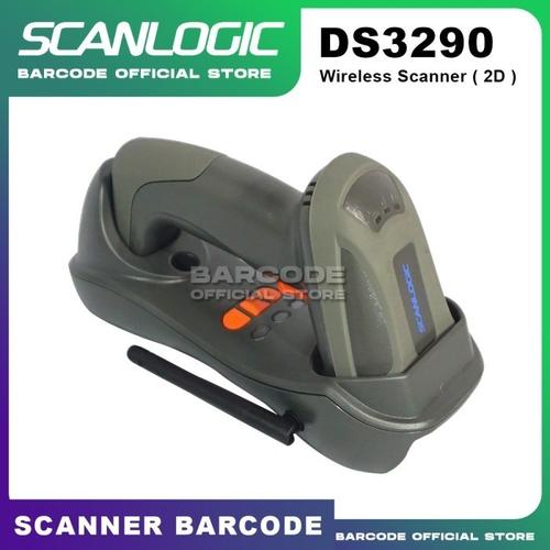 Promo Scanner Barcode Scanlogic CS3290 Imager Wireless 1D & 2D Scan CS ...