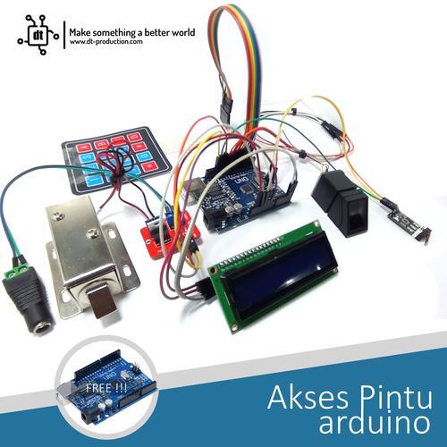 Jual Door Lock Fingerprint Arduino Akses Kunci Pintu Dengan Arduino ...
