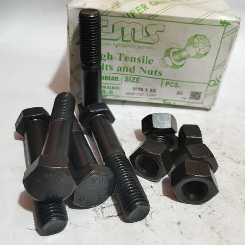 Jual Baut dan Mur M16 x 80 Hitam - Kota Cilegon - sinar baut88 | Tokopedia