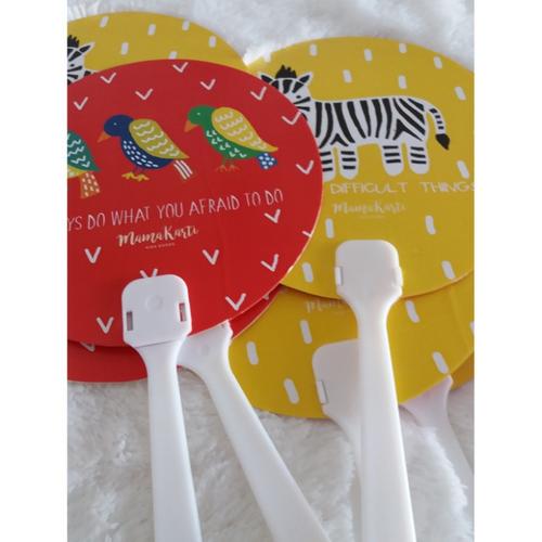 Jual souvenir kipas murah / kipas pvc cusom / kipas artcartoon custom ...