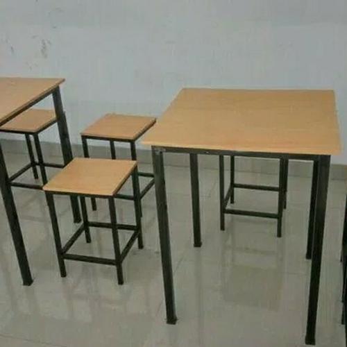 Jual ideas decor gudang meja cafe custom 75x75x75 meja makan - Kota ...