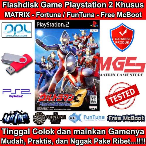 Jual Flashdisk Game PS2 PS 2 Ultraman Fighting Evolution 3 - Kab ...