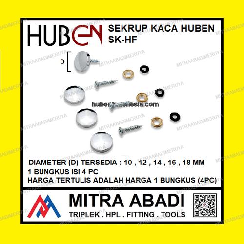Jual Sekrup Kaca HUBEN Chrome SK-HF - 18 MM - Kota Tangerang Selatan ...
