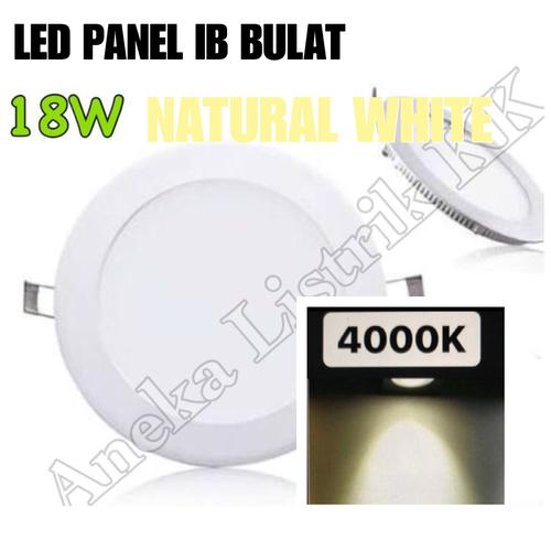 Jual Lampu Downlight LED Panel 18W TIPIS 18 W Watt BULAT INBOW 4000K ...