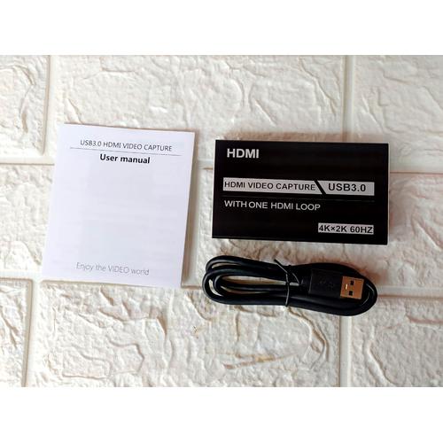 Jual USB 3.0 HDMI CAPTURE INPUT 4K 2K FHD REC FULL HD VMIX Promo ...