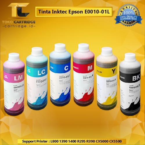 Jual Tinta Refill Inktec E0010-01L Dye Base 1 Liter Printer Epson L Series - Biru - Jakarta ...