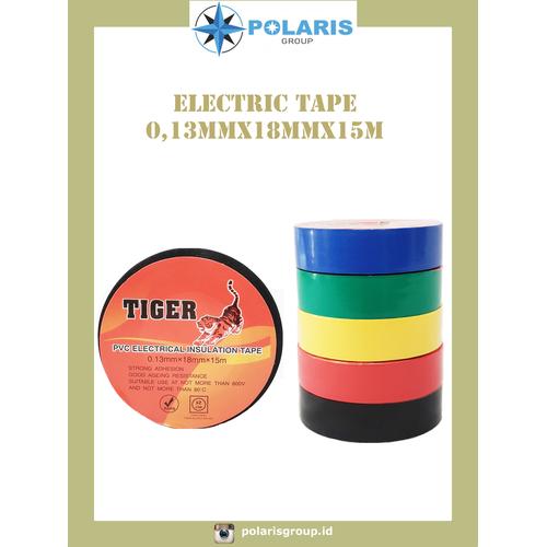Jual ISOLASI KABEL LISTRIK / ELECTRIC TAPE / TIGER TAPE PVC - Jakarta ...