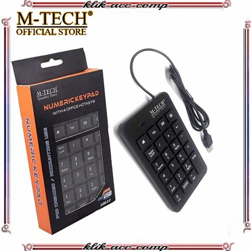 Jual Keyboard Numerik Mtech usb/M-Tech Original Keyboard keypad Numerik ...