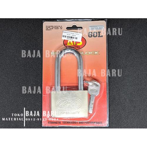 Jual Gembok / Gembok ATS 60 L Panjang / Gembok Pagar Rumah / Gembok ...
