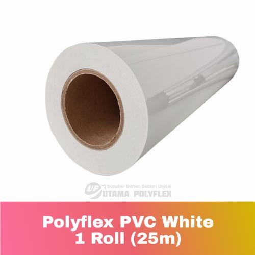Jual (Khusus Rollan) Polyflex PVC Korea Best Seller White / Poliflex ...