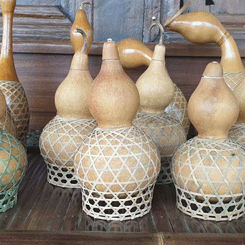 Jual Botol Minum Labu Anyaman Bambu - Jakarta Timur - bambuNUSA | Tokopedia