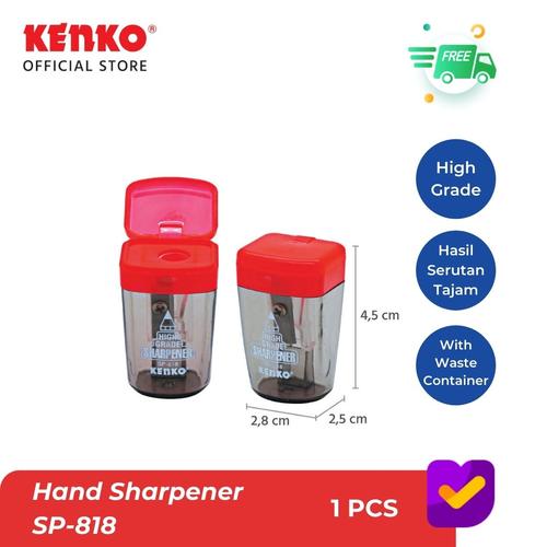 Jual KENKO HAND SHARPENER / Serutan Pensil / Rautan SP-818 (1 Hole ...