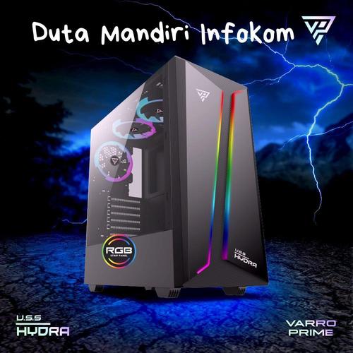 Jual Varro Prime USS Hydra - Tempered Glass Mid-Tower Gaming Case ...