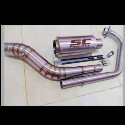 Jual Knalpot Racing SC Project Vixion R15 V2 V3 NMax Aerox PCX Vario ...