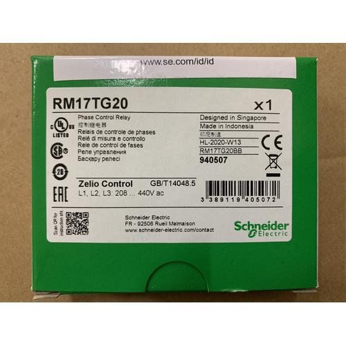 Jual SCHNEIDER RELAY KONTROL DAN PENGUKURAN (RM17TG20) - Jakarta Pusat ...