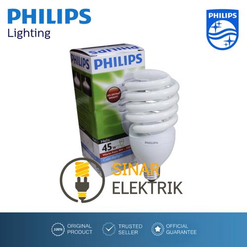 Jual Lampu PHILIPS Helix 45W Putih - Spiral 45 Watt W Tornado 45Watt Grosir - Kota Surabaya ...