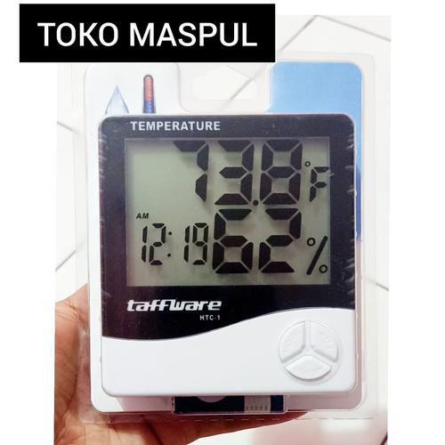 Jual TEMPERATUR PENGUKUR SUHU TERMOMETER JAM DIGITAL TERMOMETER RUANGAN ...