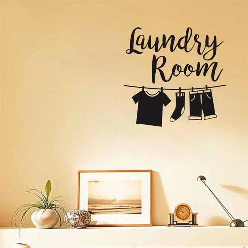 Jual Stiker Laundry Room Sticker Kaca Dinding Rumah Laundry Pakaian ...