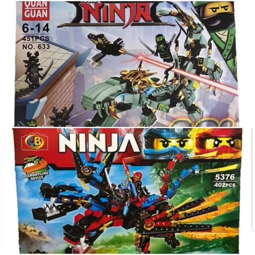 Jual Lego Ninjago Ninja Naga Hijau Perang Devil isi Bricks 451pcs ...