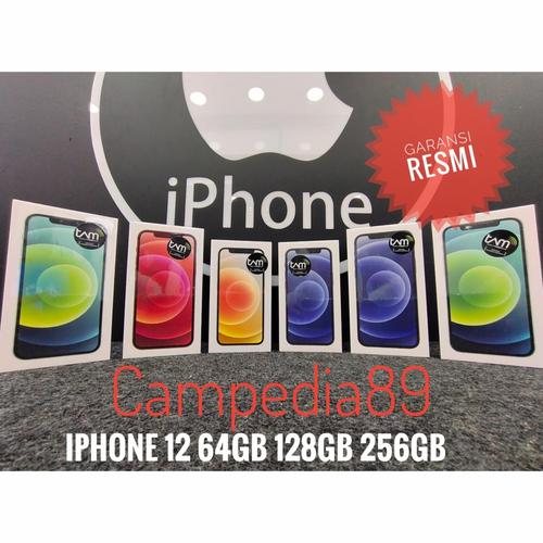 Jual iphone 12 64GB 128GB 256GB Resmi TAM/ibox - Biru, 128 gb - Jakarta ...