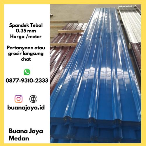 Jual Seng Atap Spandek Spandeck Tebal 0,20 - 0,40 mm per Meter Medan ...
