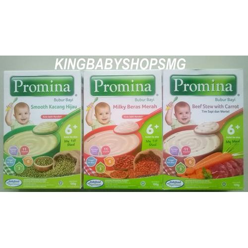 Jual Promina Bubur Bayi 6m+ 120g Makanan Pendamping ASI Pokok - Kacang ...