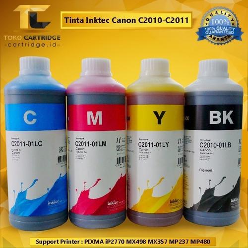 Jual Tinta Refill Inktec Pigment 1 Lt Printer Canon G1010 G2010 G3010 ...