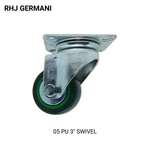 Jual Roda Trolley PU Hijau 3 Inch Hidup - Jakarta Barat - Nuswantara ...