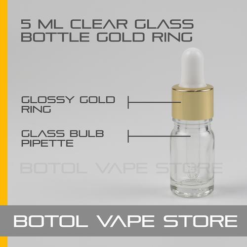 Jual Botol Kaca Pipet 5ml Ring Gold - Kota Tangerang Selatan - Botol ...