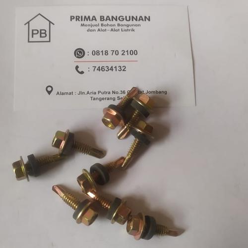 Jual baut roofing / baut asbes / baut baja ringan / rumping 12x20 MERK ...