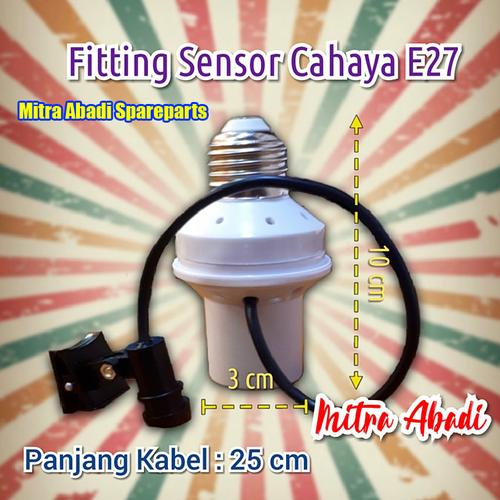 Jual Automatic Light Sensor Fitting / Fitting Sensor Cahaya E27 ...