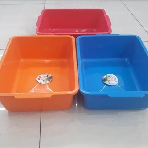 Jual baskom kotak plastik/bak kotak merk Lion star BA-19 - Kab ...
