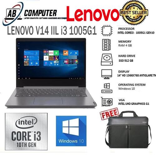 Jual GAMING LAPTOP LENOVO V14 IIL |CORE I3-1005G1| 4GB |512SSD 14" |WIN 10 - Kota Tangerang ...