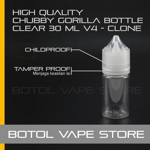 Jual Botol Chubby Gorilla 30ml Clear V4 (Clone) - Kota Tangerang ...