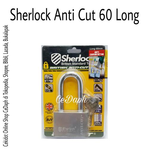 Jual Gembok Anti Cut 60mm Panjang/Long Sherlock - 40 short, all - Kab ...