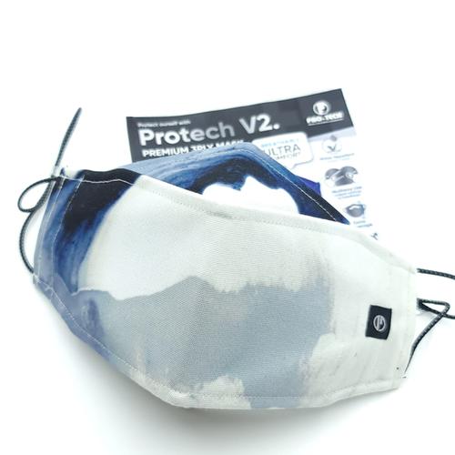 Jual MASKER KAIN PROTECH V2 PREMIUM 3 PLY MASK MOTIF M214 - M MEDIUM ...