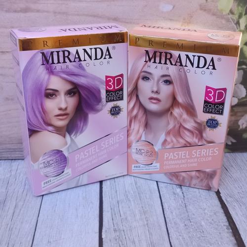 Jual Miranda Hair Color Premium Pastel Series / Pewarna Rambut Miranda ...