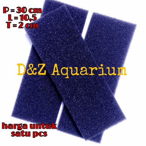 Jual Busa Media Filter Aquarium Bio Foam Kapas Hitam Ukuran Kecil ...