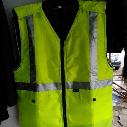 Jual Rompi safety Rompi proyek Rompi parasit tebal puring Dakron - Biru ...