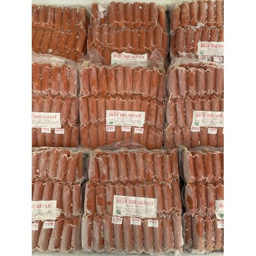 Jual SOSIS DAGING SAPI BEEF BREAKFAST SAUSAGES AROMA (H3) 5 CM - Kota ...