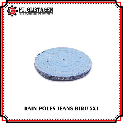 Jual Kain Poles Jeans Biru 5 inch Polishing Wheel Kain Poles Gerinda 5 ...