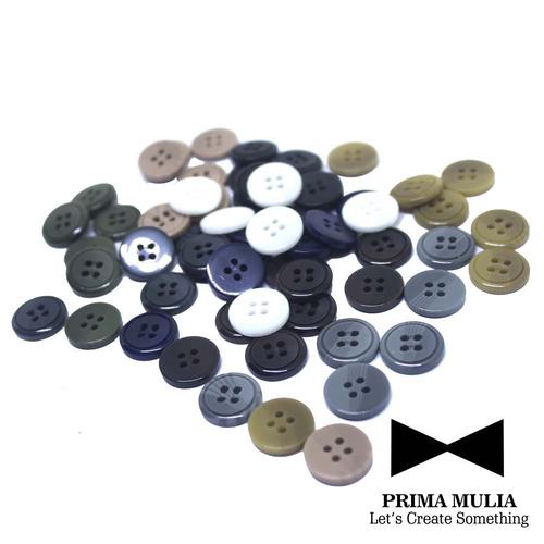 Jual 144 PCS KANCING BLAZER / KANCING JAS UKURAN 1.5 CM VARIAN WARNA ...