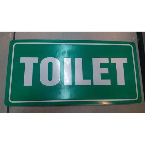 Jual sign akrilik toilet / rambu toilet uk 30x10 - Jakarta Barat ...