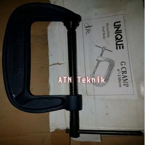 Jual Klem C Alat Penjepit Model C-Clamp 6 inch Clamp C Heavy Duty Type ...