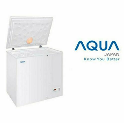 Jual CHEST FREEZER AQUA AQF 150 FR LEMARI PBEKU 146 LITER GARANSI RESMI ...