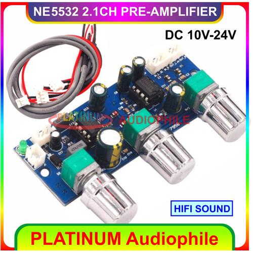 Jual TONE CONTROL NE5532 2.1CH STEREO PRE AMPLIFIER 2.1CH NE5532 - Kab ...