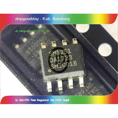 Jual Ic Sm1251 Pwm Regulator Sm 1251 Sop8 - Kab. Bandung - dnpgoodday ...