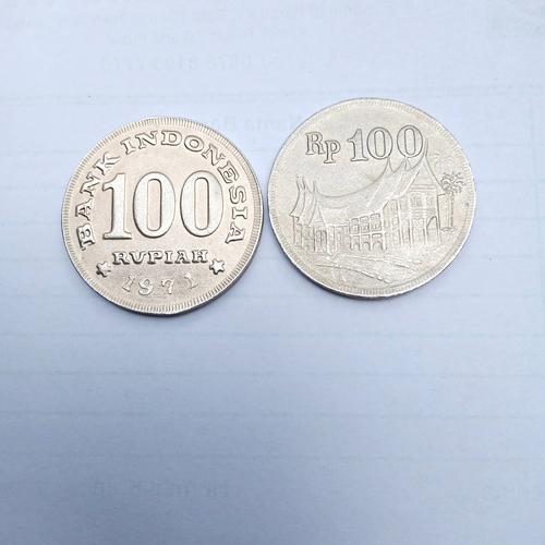 Jual uang koin Rp 100 1971 - Jakarta Pusat - mandiri frame | Tokopedia
