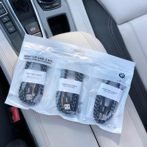 Jual Original BMW Adapter Cable Kit Kabel Lightning Micro-USB , USB ...